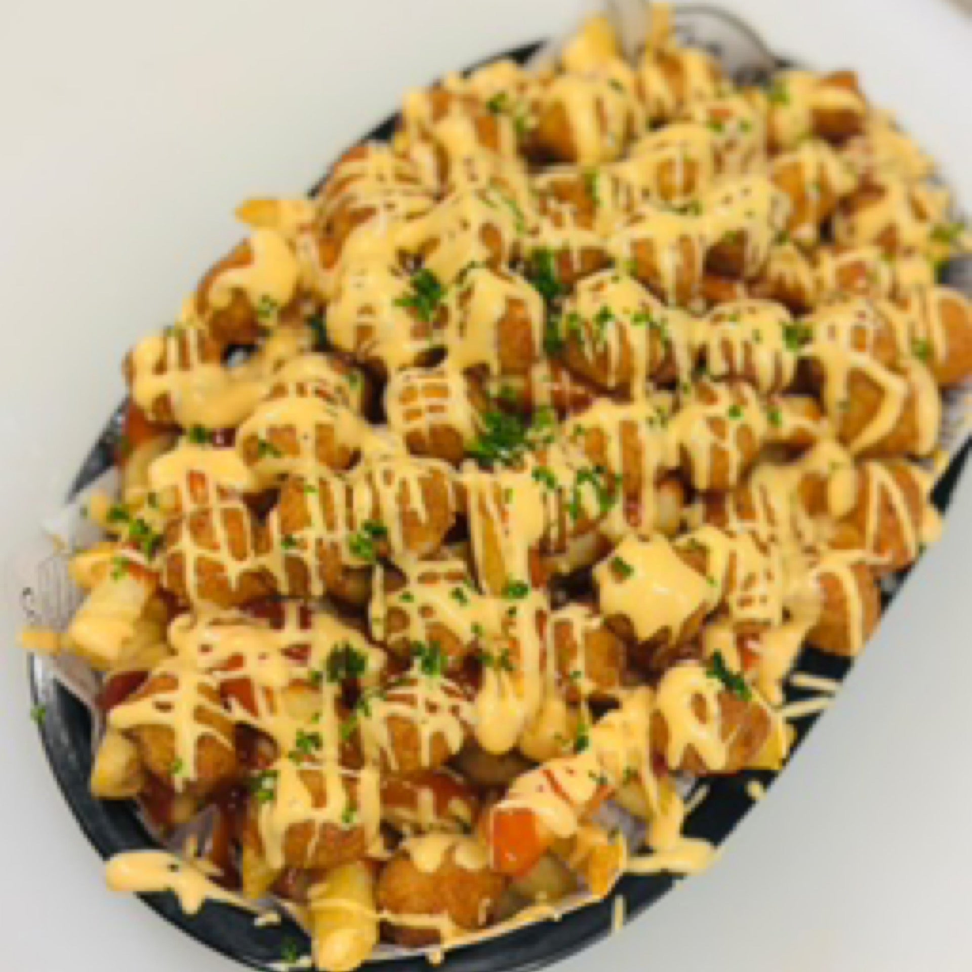 Popcorn Chicken Loaded Fries | Dingers On Tor